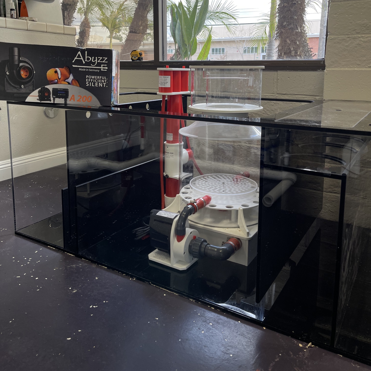 Custom Sump - Law Office Aquariums